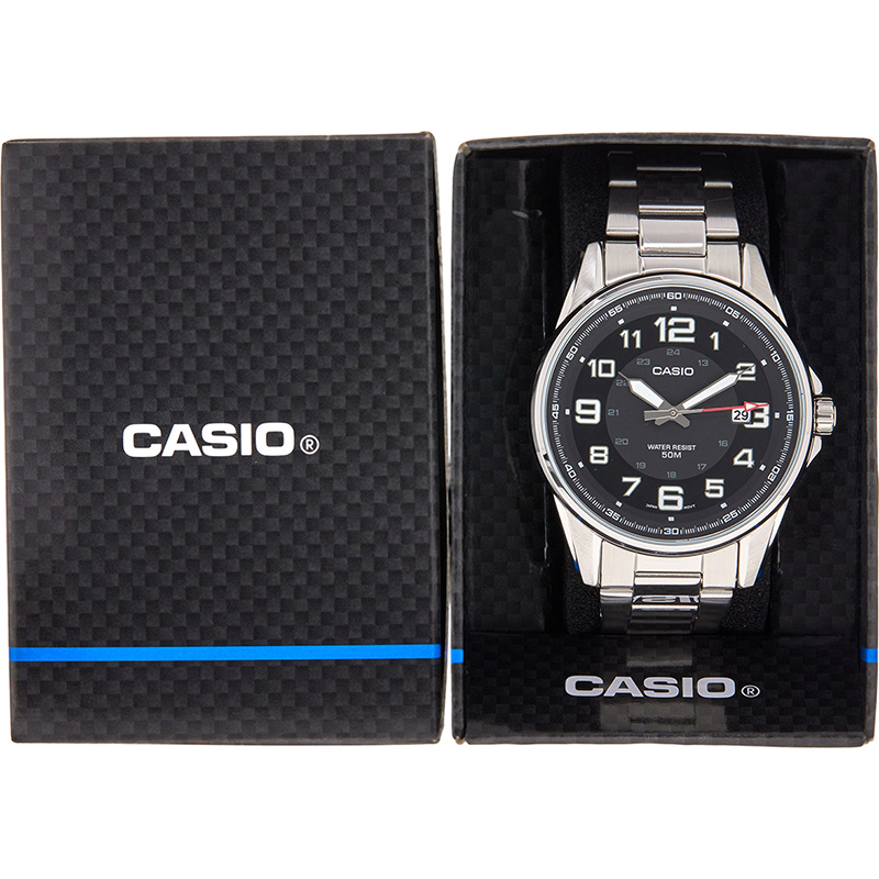 CASIO Silver Tone Chain Analogue Watch - The Brand Store